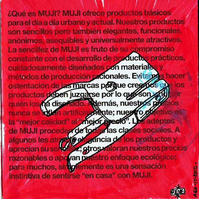 REVE: una muestra de objetos sin marca dibujados en la vía - di-conexiones
